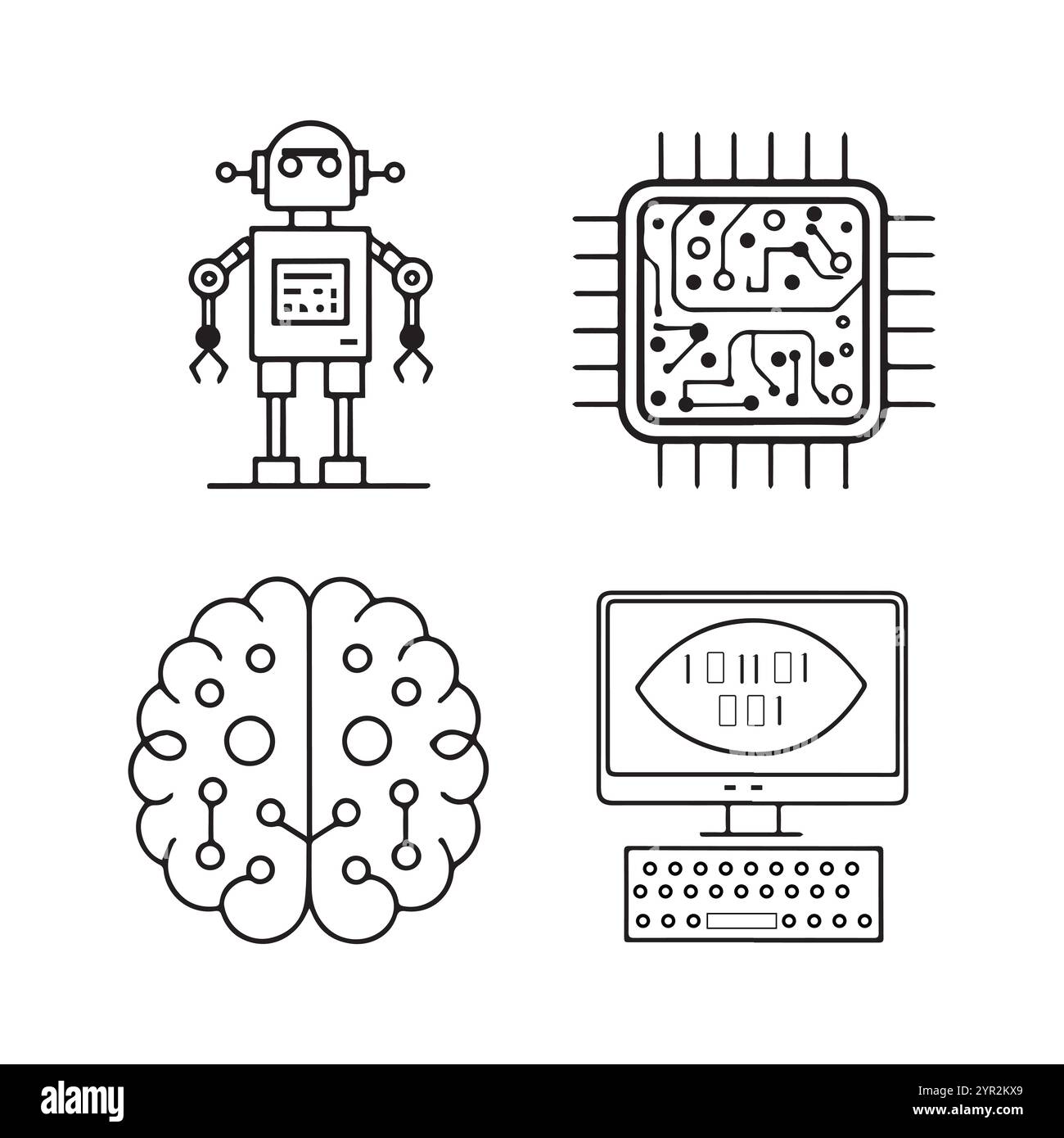 set of tech and ai line icons vector-type Stock Vector Image & Art - Alamy set of tech and ai line icons vector-type Stock Vector Image & Art - Alamy