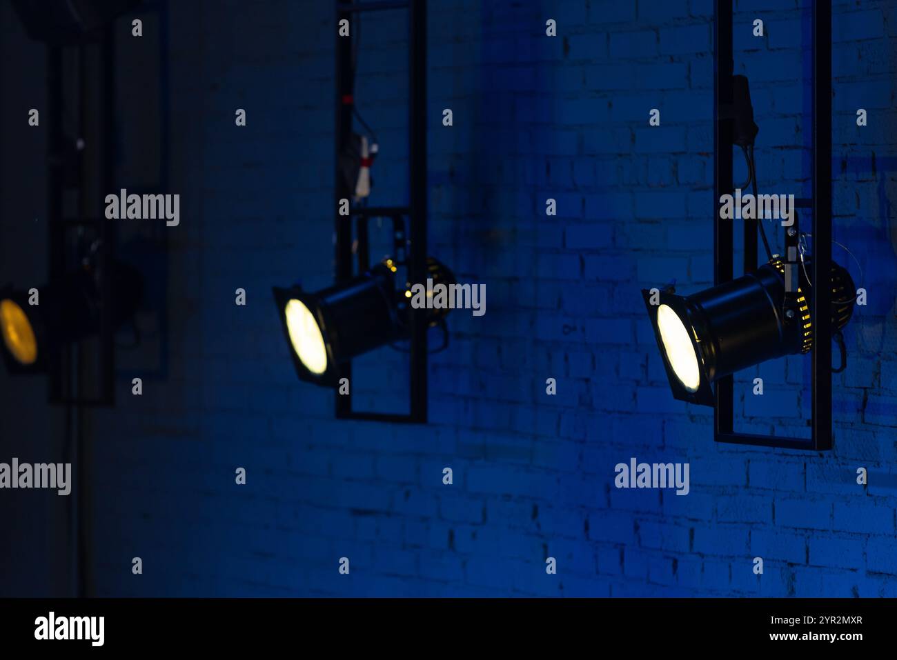 Stage decoration wall lights hi-res stock photography and images - Alamy