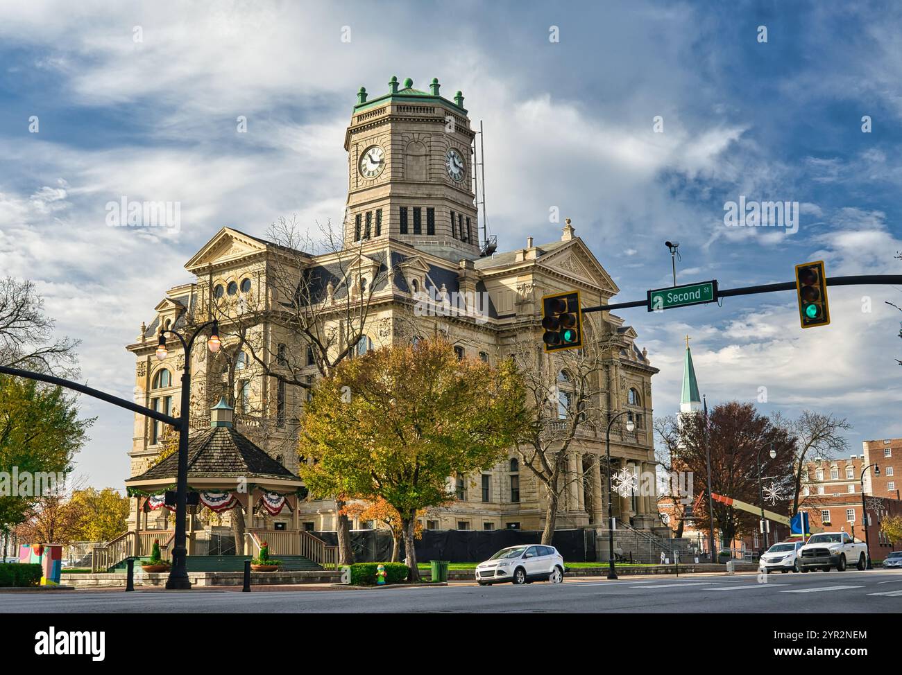 The Butler County Courthouse in downtown Hamilton, OH. USA 2024 Stock ...