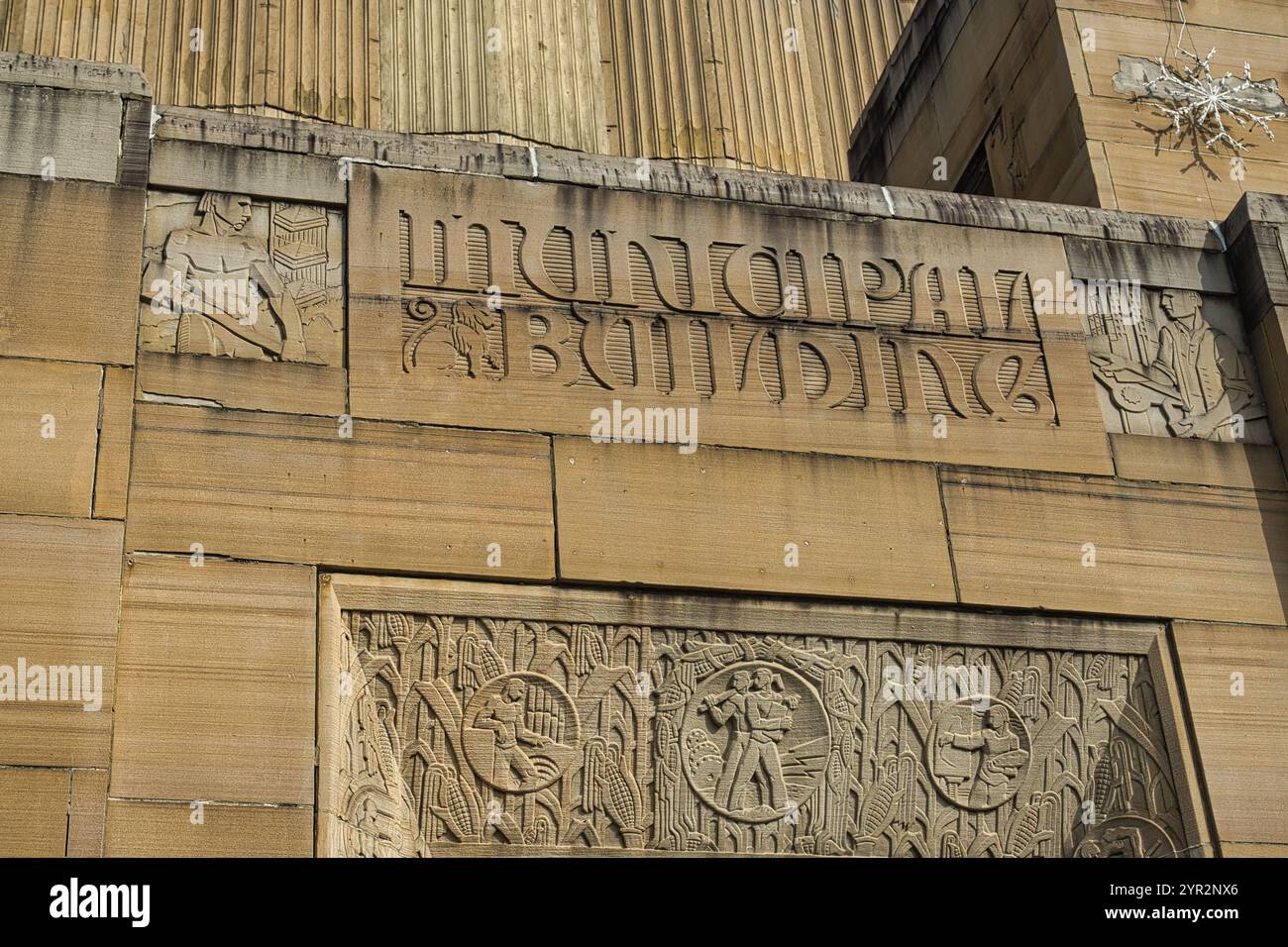 Old municipal building in Hamilton Ohio Stock Photo - Alamy