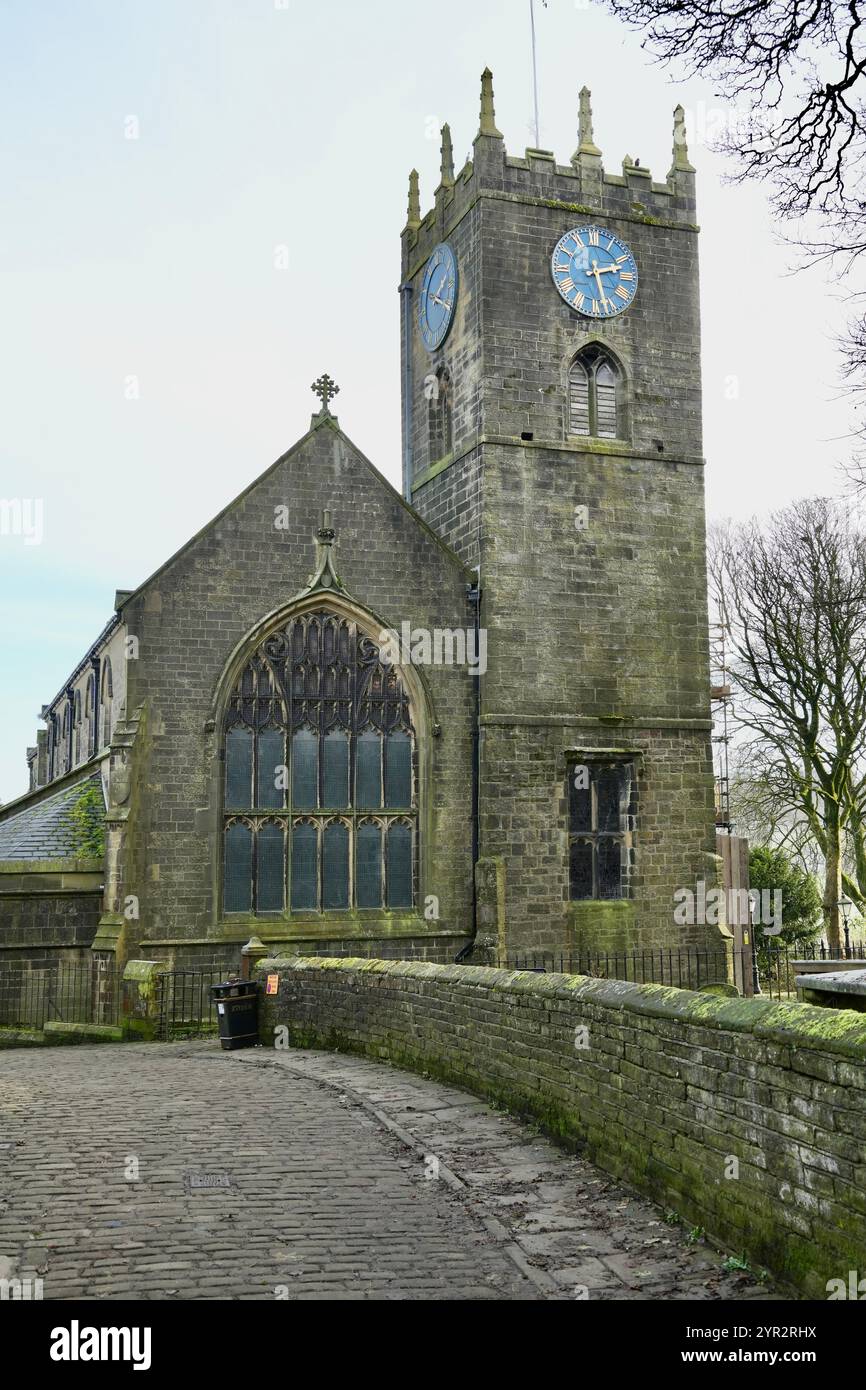 St Michael and All Angels' Church built between 1879 and 1881, with a ...