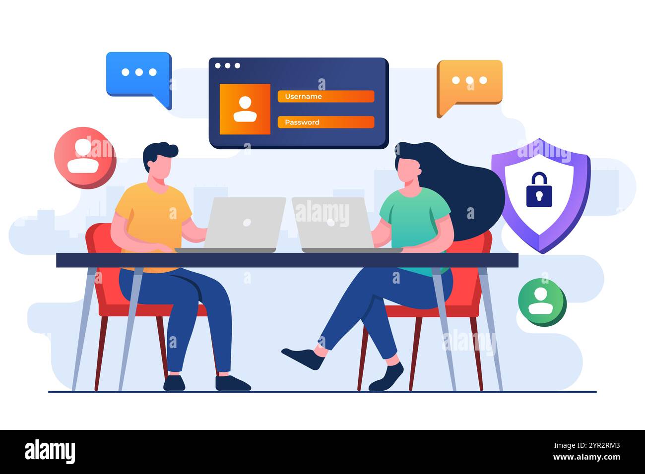 Cyber security network data hi-res stock photography and images - Alamy