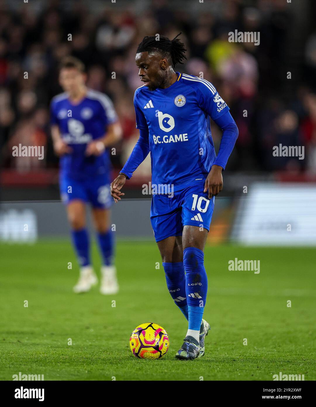 Leicester City's Stephy Mavididi in action during the Premier League ...