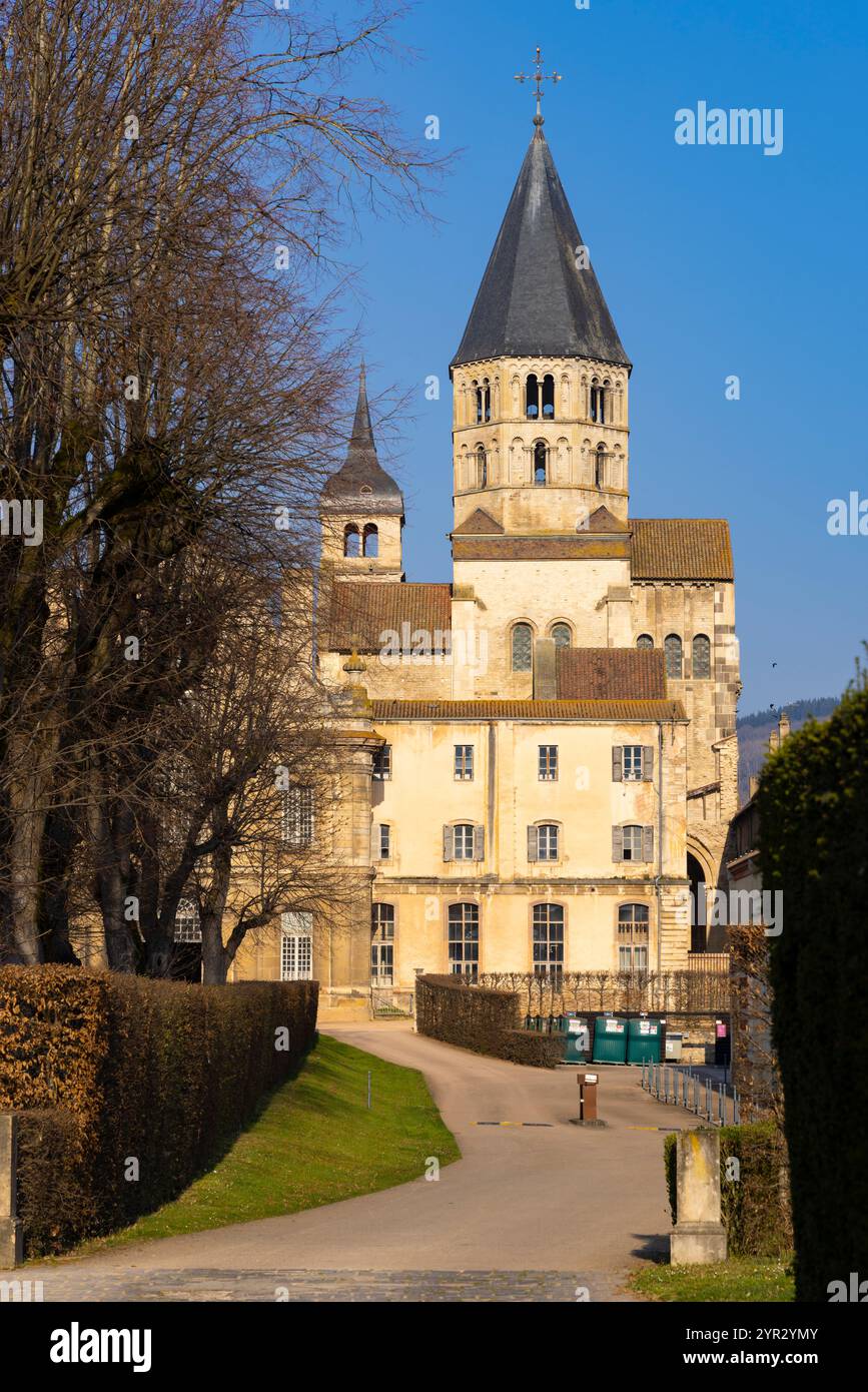 Abbey of cluny cathedral hi-res stock photography and images - Alamy