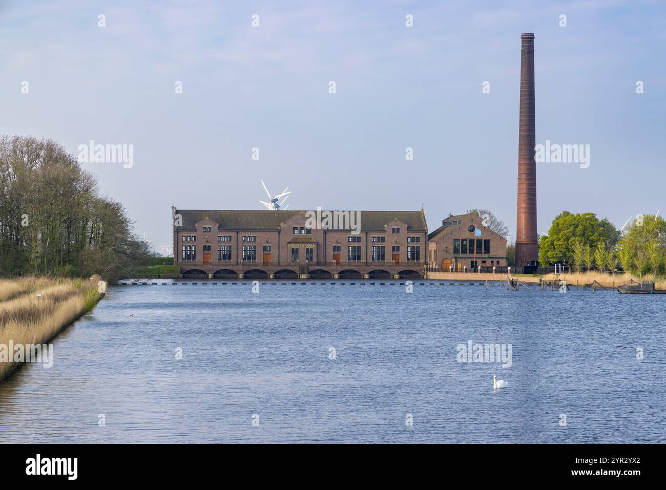 Ir. D. F. Woudagemaal is the largest steam pumping station ever built ...