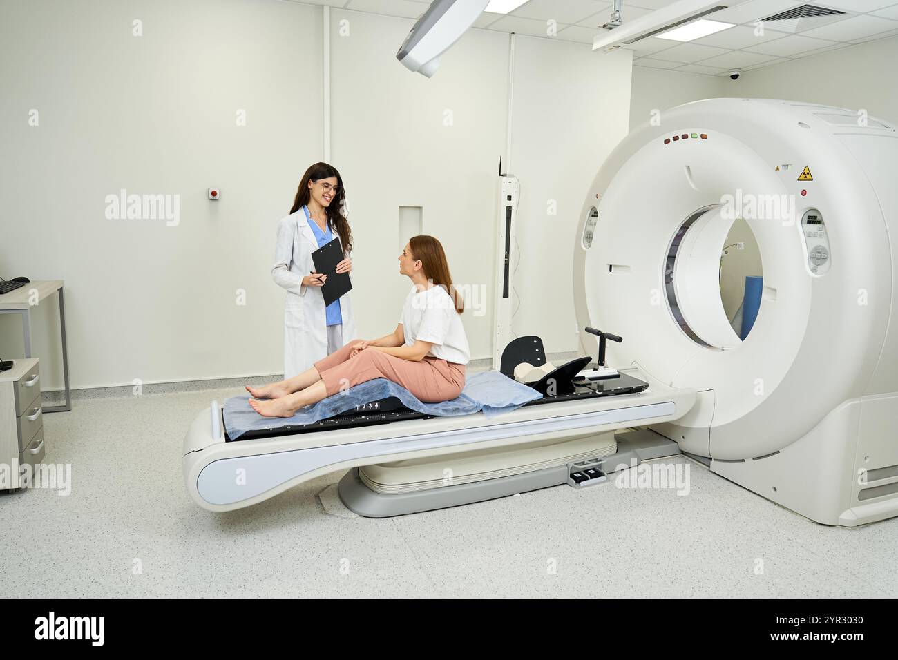 Doctor patient engage in hi-res stock photography and images - Alamy