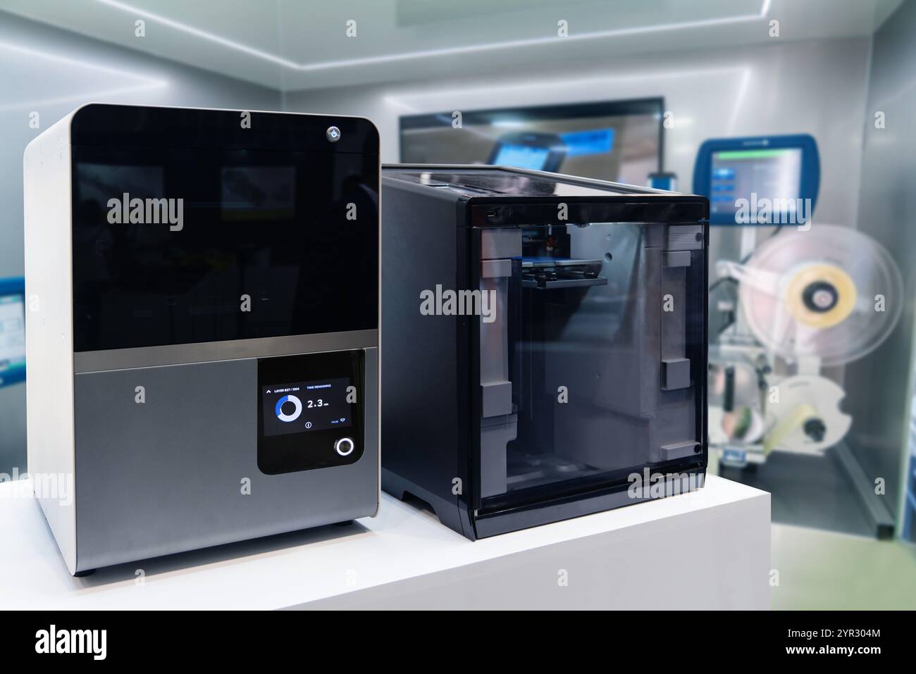 3D ptinters in the laboratory. 3D printing technology Stock Photo - Alamy