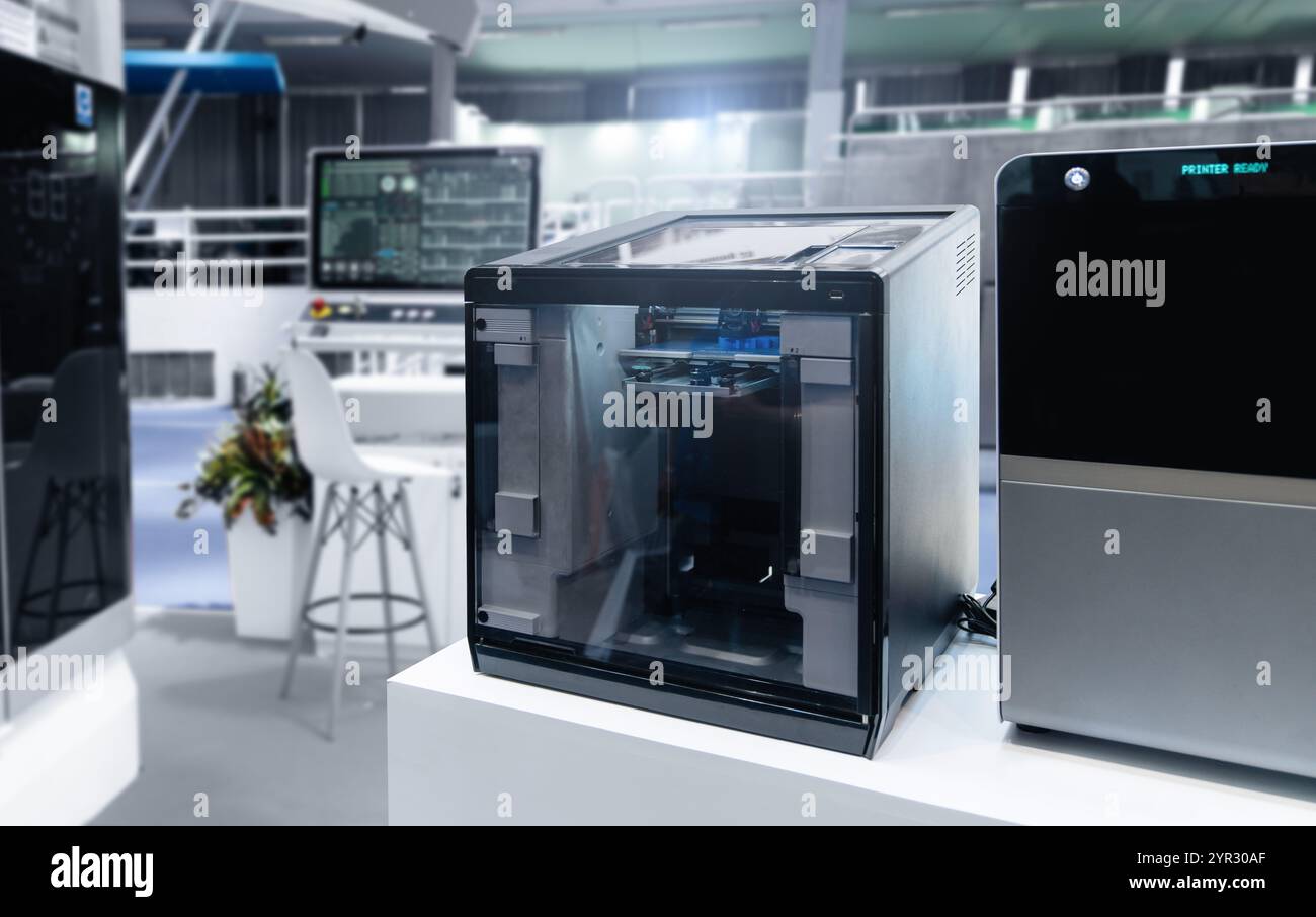 3D ptinters in the laboratory. 3D printing technology Stock Photo - Alamy