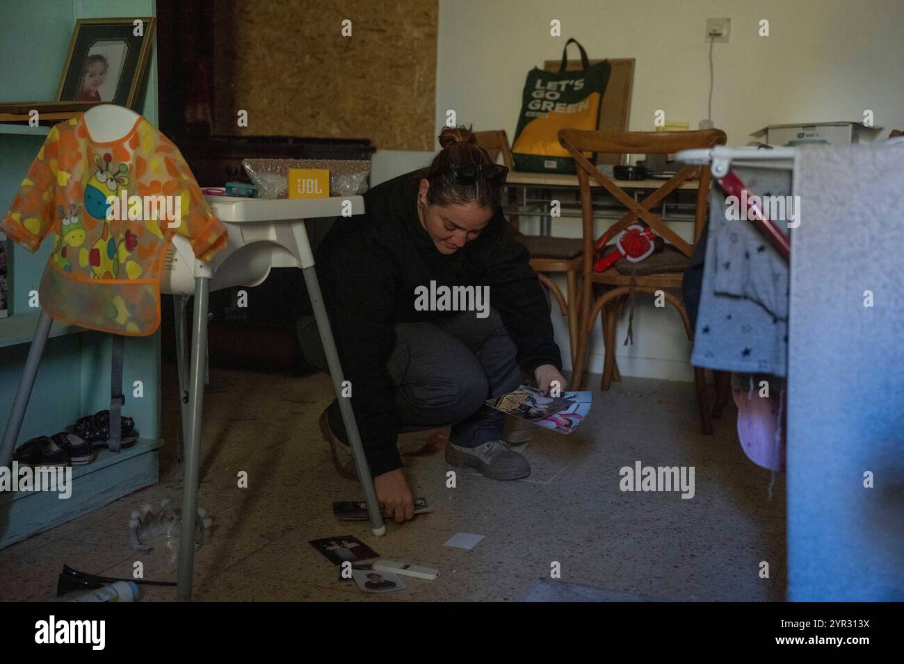 Inbal Limor, an Israeli displaced by the Israel-Hezbollah conflict ...