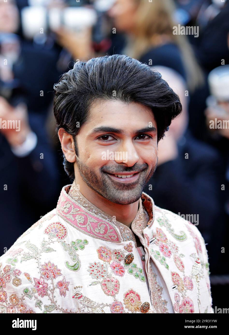 Bollywood actor Taha Shah Badussha (Heeramandi) on the red carpet of ...