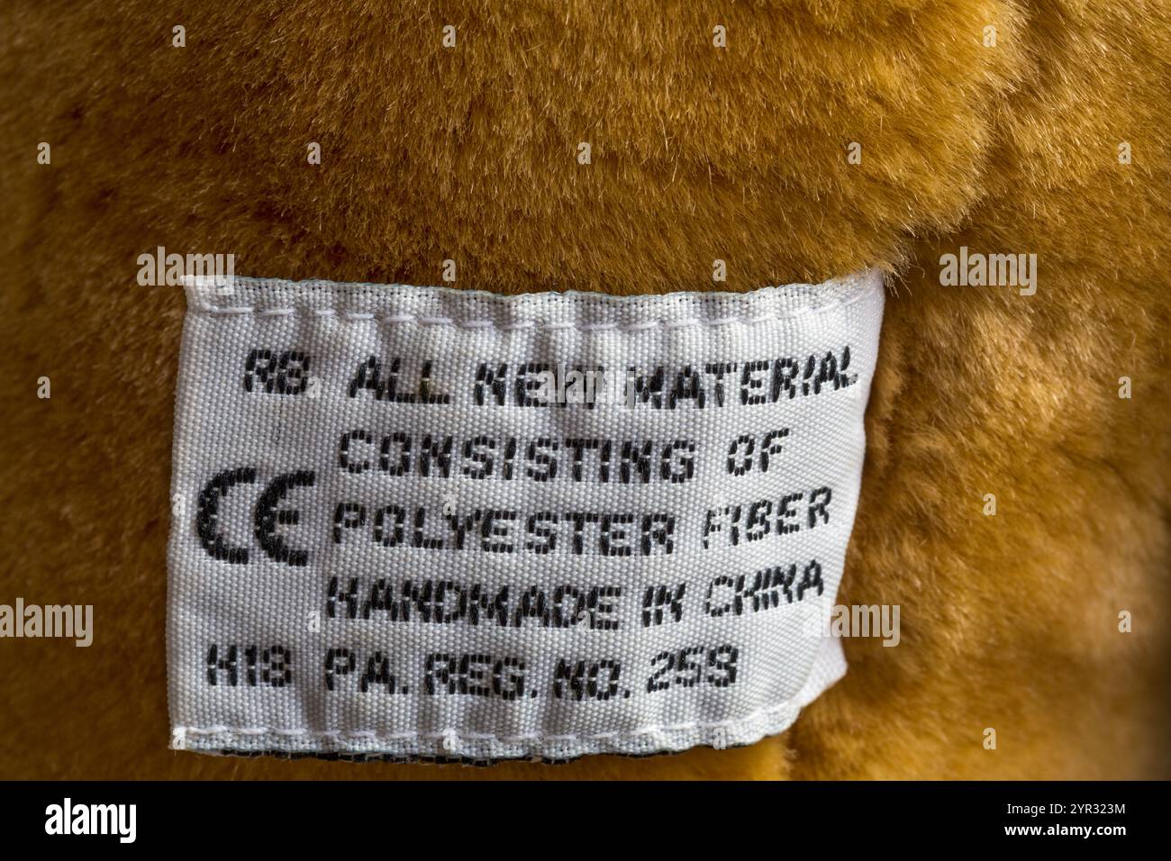 CE symbol mark label on soft toy handmade in China - RB all new ...