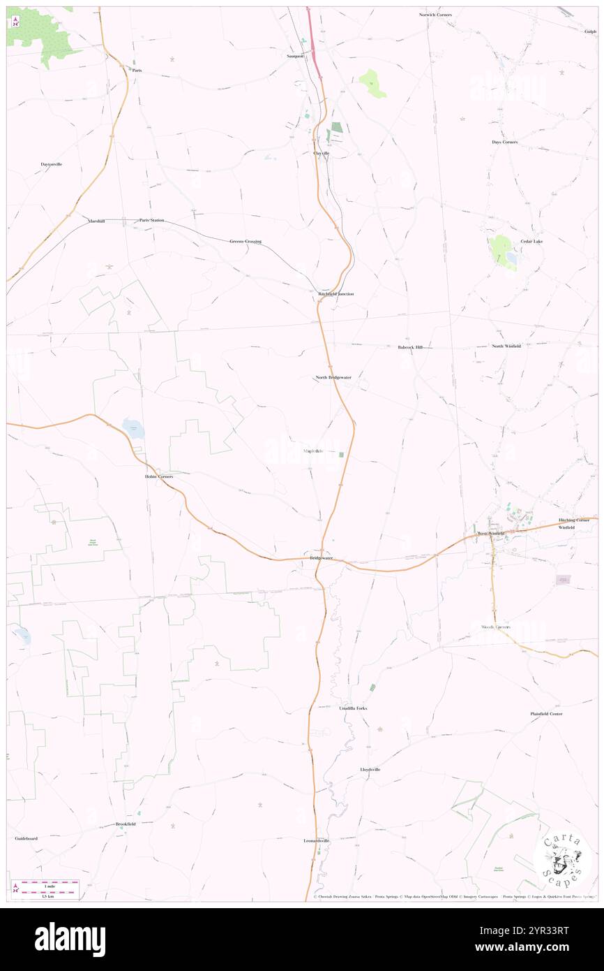 Town of Bridgewater, Oneida County, US, United States, New York, N 42 ...