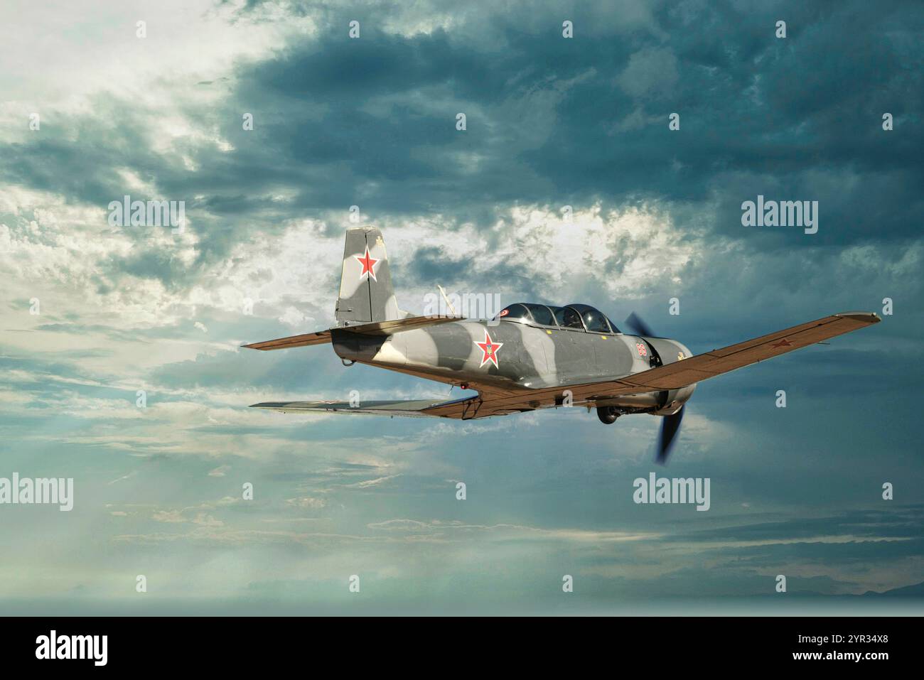 Chinese Nanchuang CJ-6 Principle Chinese Air Force trainer at the ...