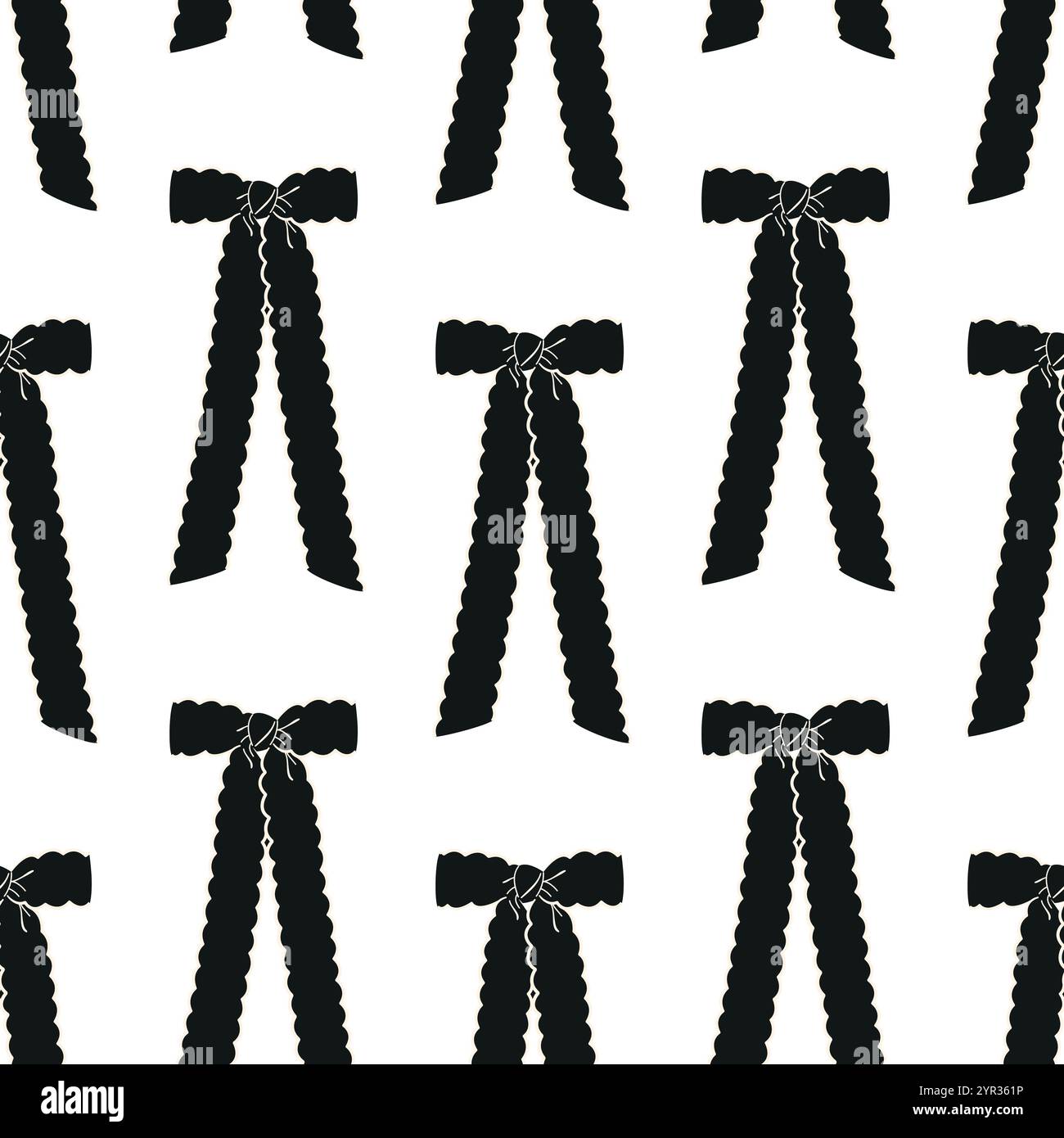 Ribbons pattern Cut Out Stock Images & Pictures - Alamy