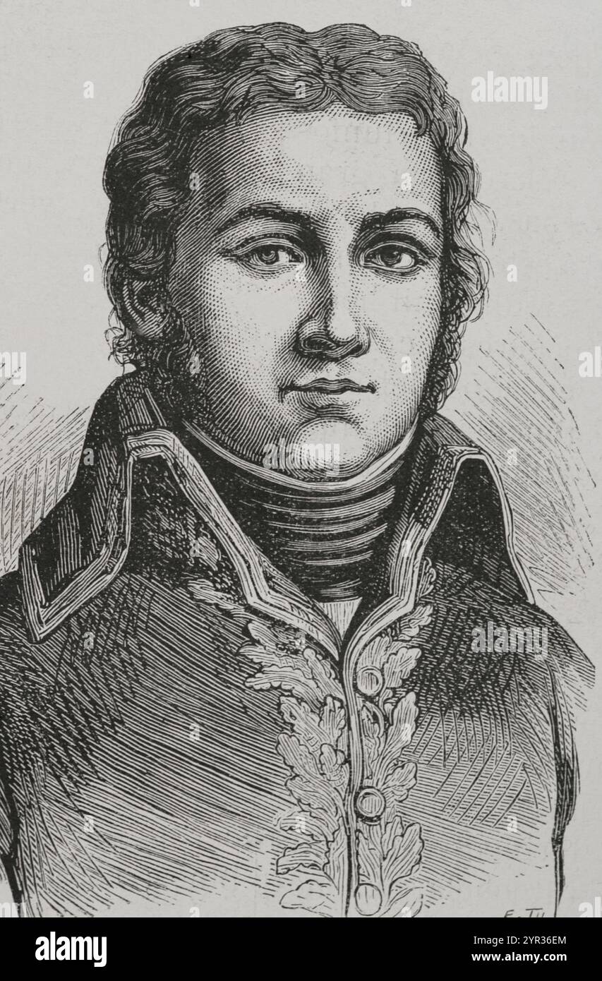 Victor Moreau (Jean Victor Marie Moreau) (1763- 1813). French general ...
