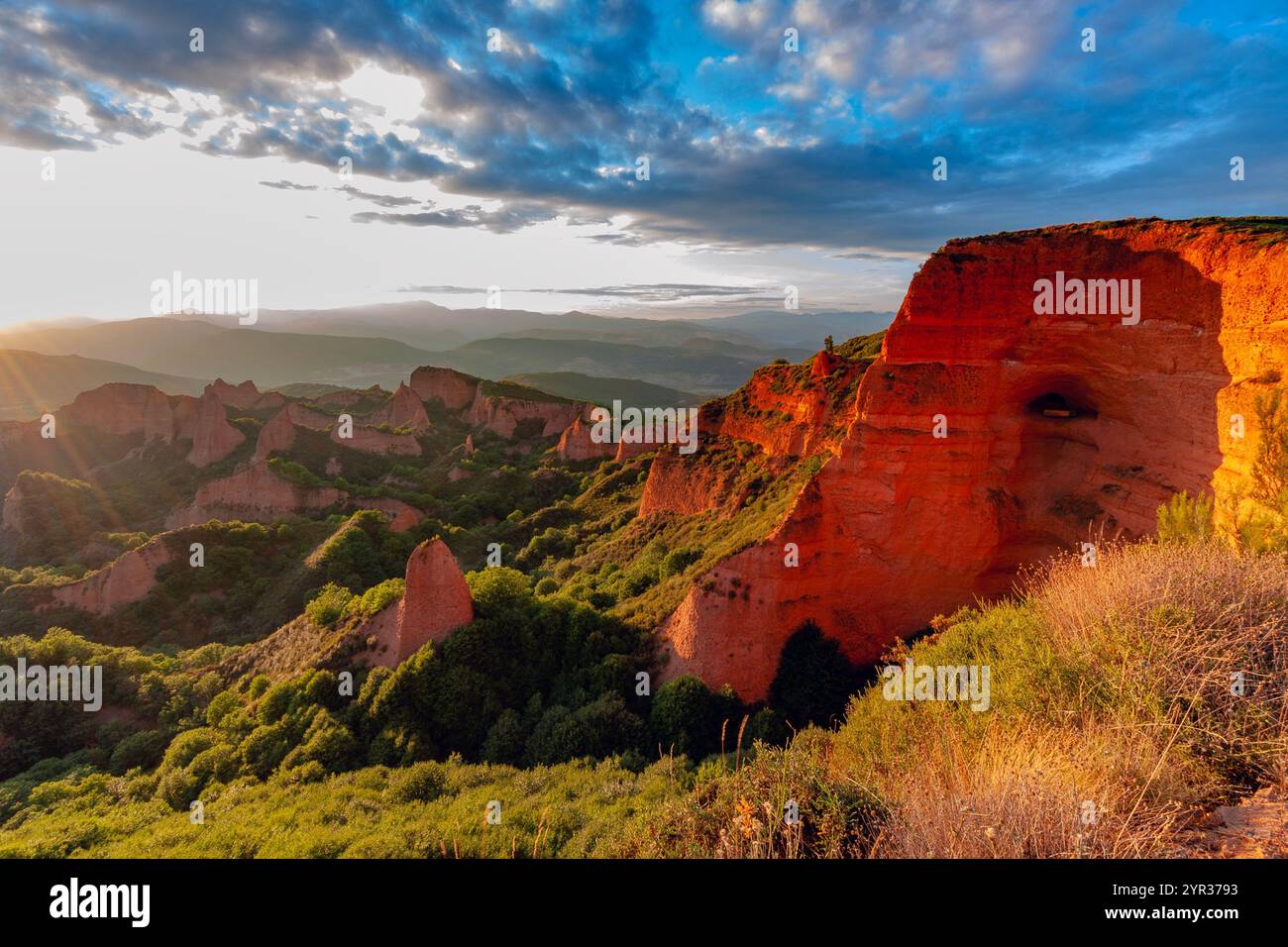Las Medulas, Leon Province, Castile and Leon, Spain Stock Photo - Alamy