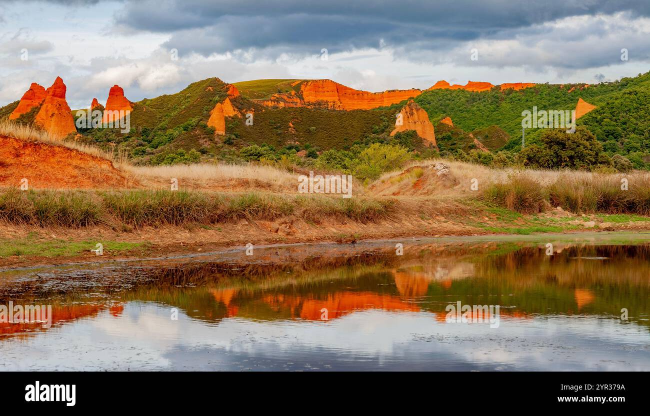 Las Medulas, Leon Province, Castile and Leon, Spain Stock Photo - Alamy