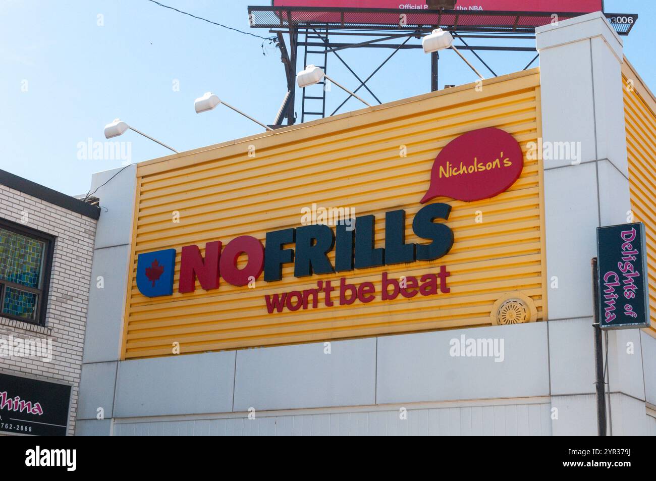 Toronto, ON, Canada - May 9, 2024: No Frills is a Canadian chain of ...