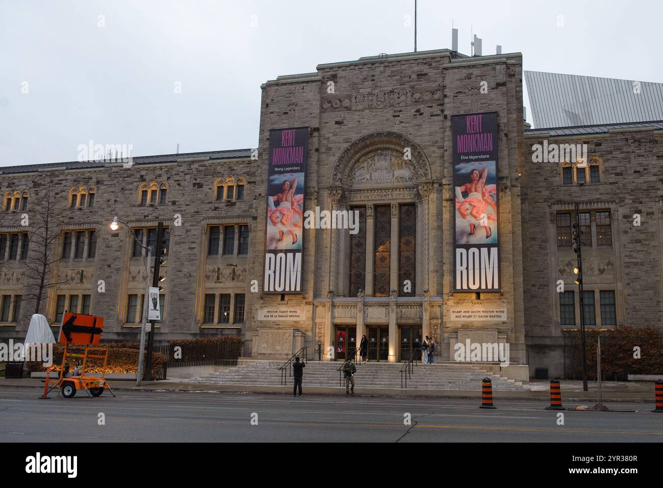 Toronto, ON, Canada – August 20, 2023: The Royal Ontario Museum is a ...