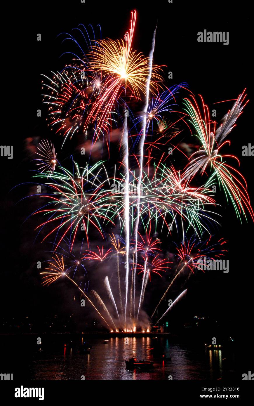 Plymouth British Musical Fireworks Championships Stock Photo - Alamy
