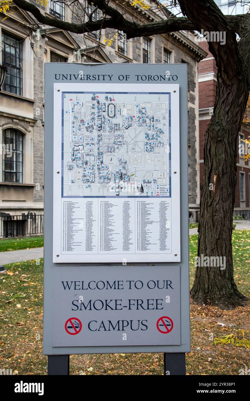 Downtown toronto map hi-res stock photography and images - Alamy