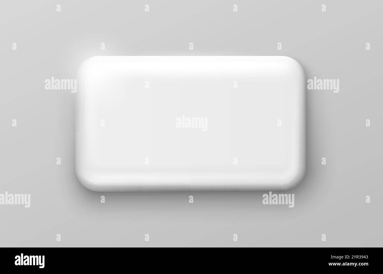 White frame label, event bar button, grey signboard. Vector Stock ...