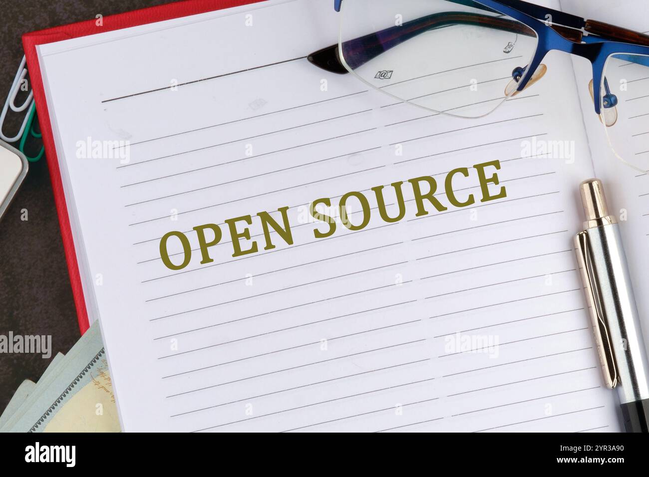 Open source learning word hi-res stock photography and images - Alamy