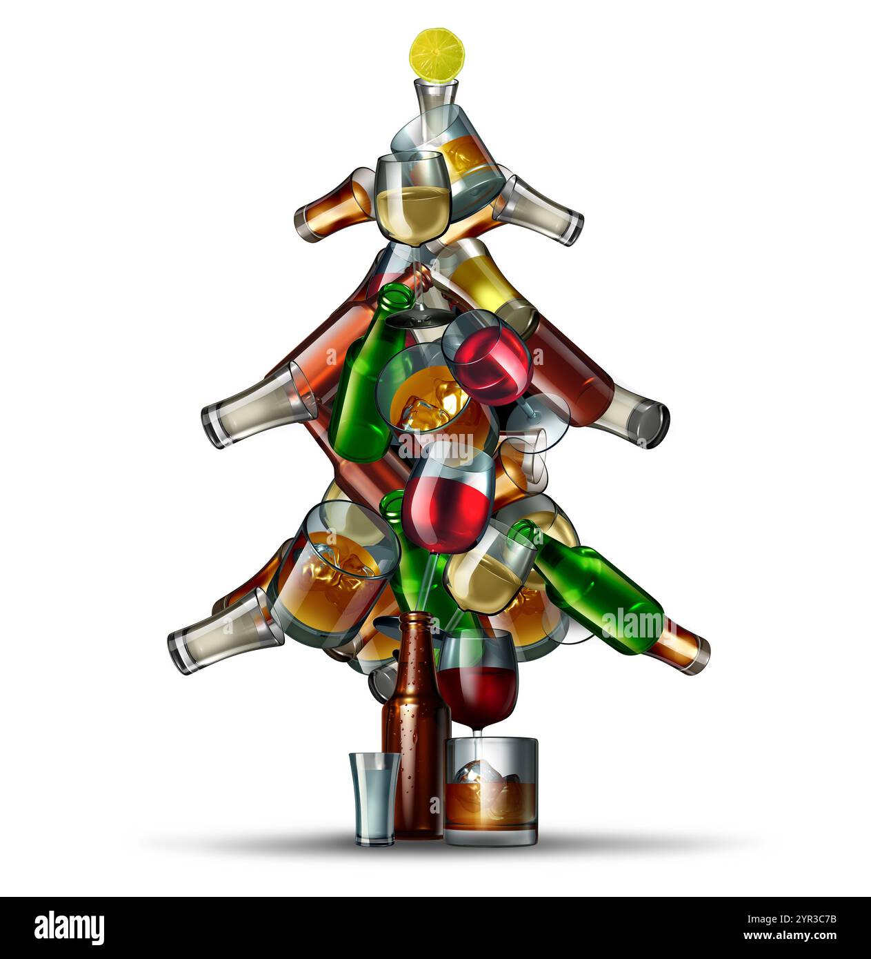 Beer bottle tree Cut Out Stock Images & Pictures - Alamy