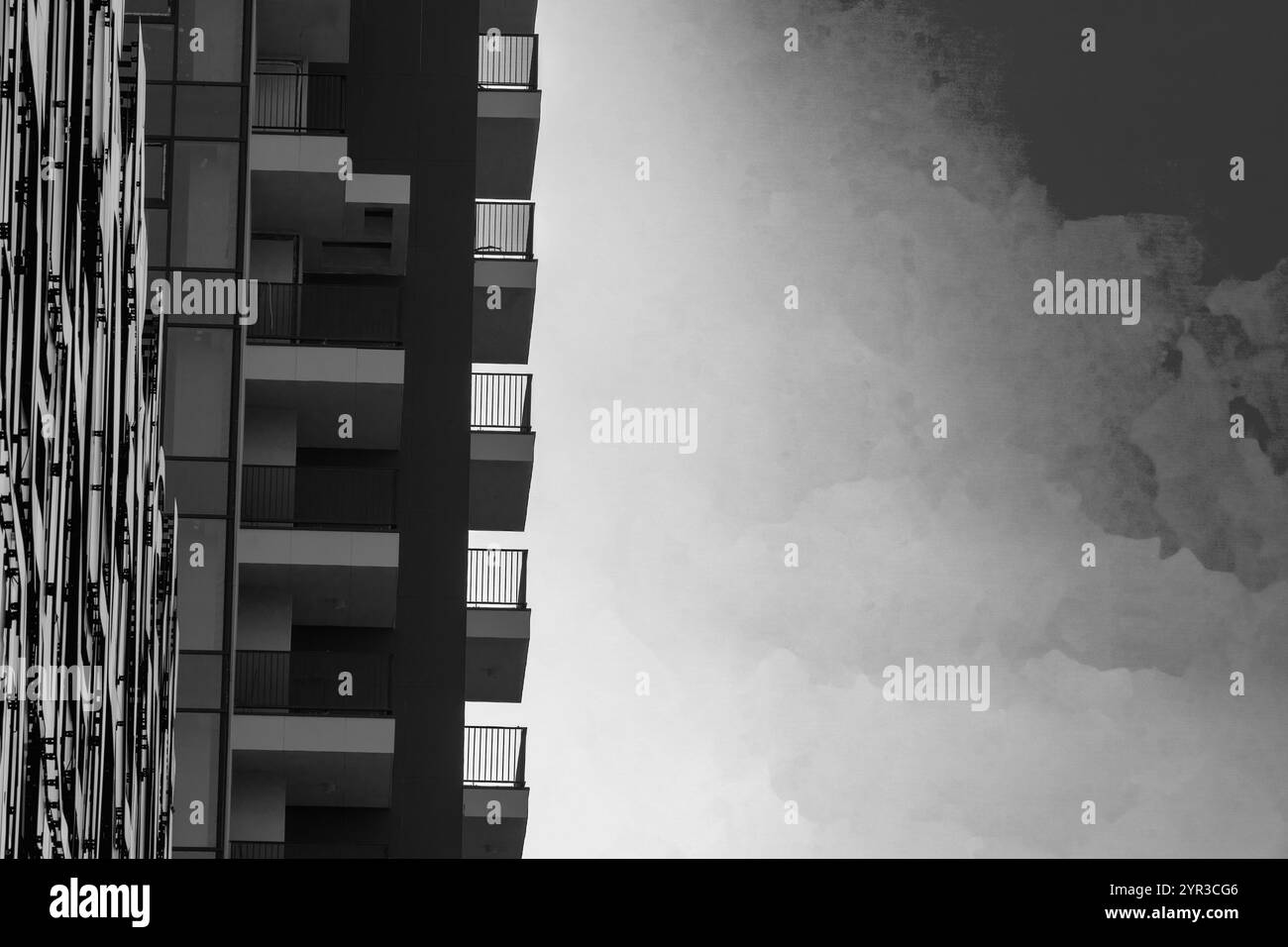 Elevated Simplicity: The Art of Urban Minimalism Architecture Stock ...