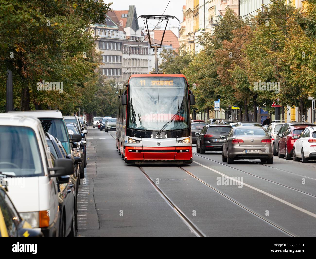 Tram skoda 15t hi-res stock photography and images - Alamy
