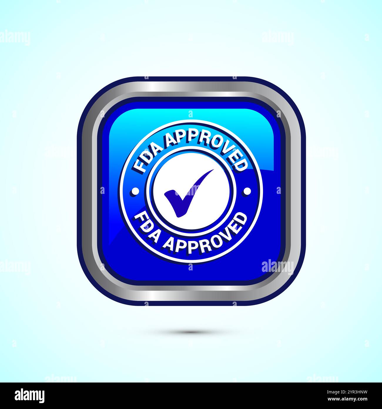 FDA approved icon, Food and Drug administration icon label, Button ... FDA approved icon, Food and Drug administration icon label, Button ...