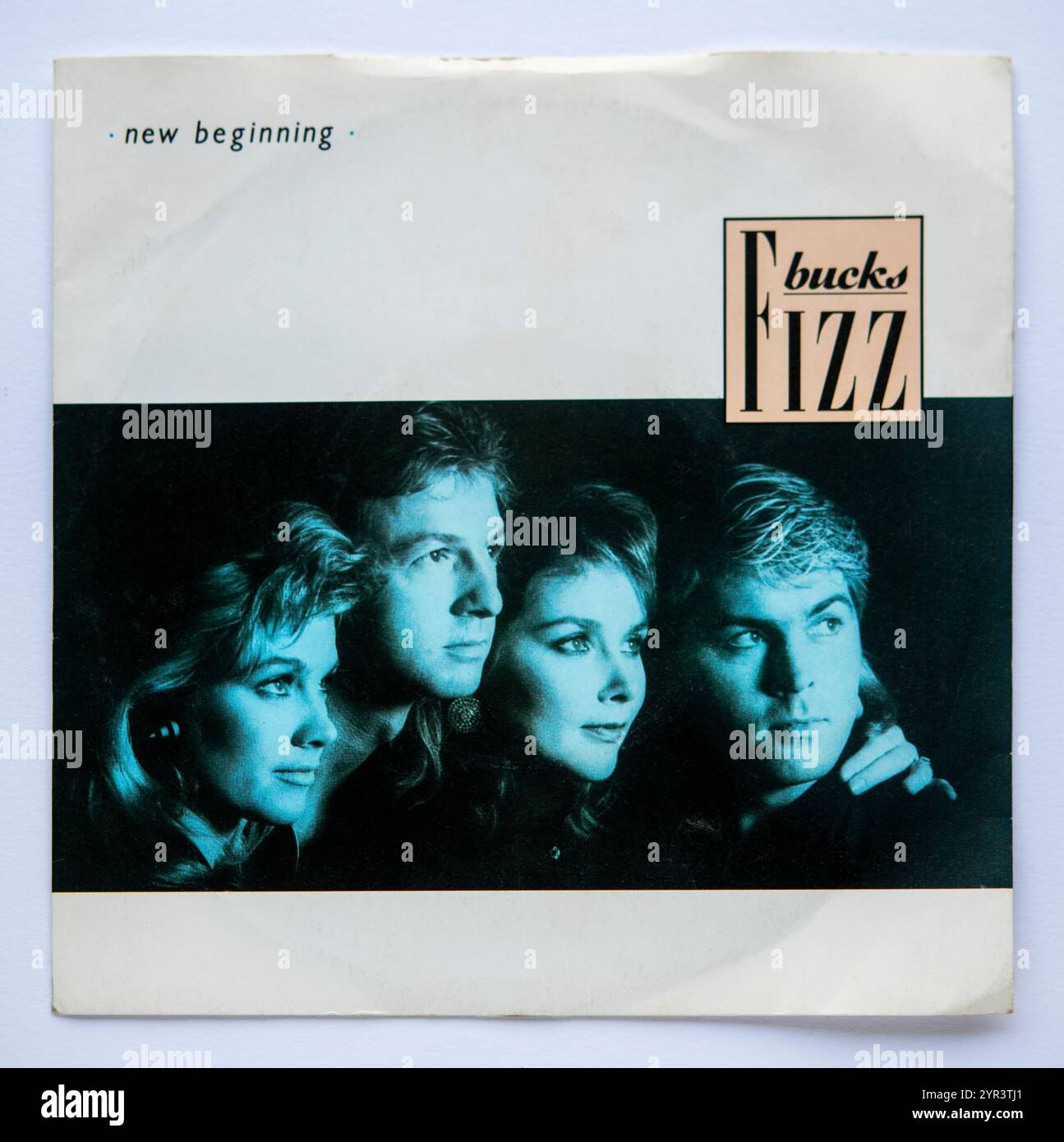 Picture cover of the seven inch single version of New Beginning by ...
