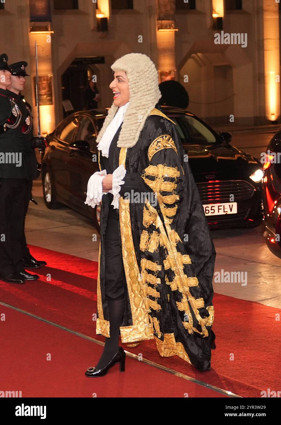 Lord Chancellor Shabana Mahmood arrives at the annual Lord Mayor's ...