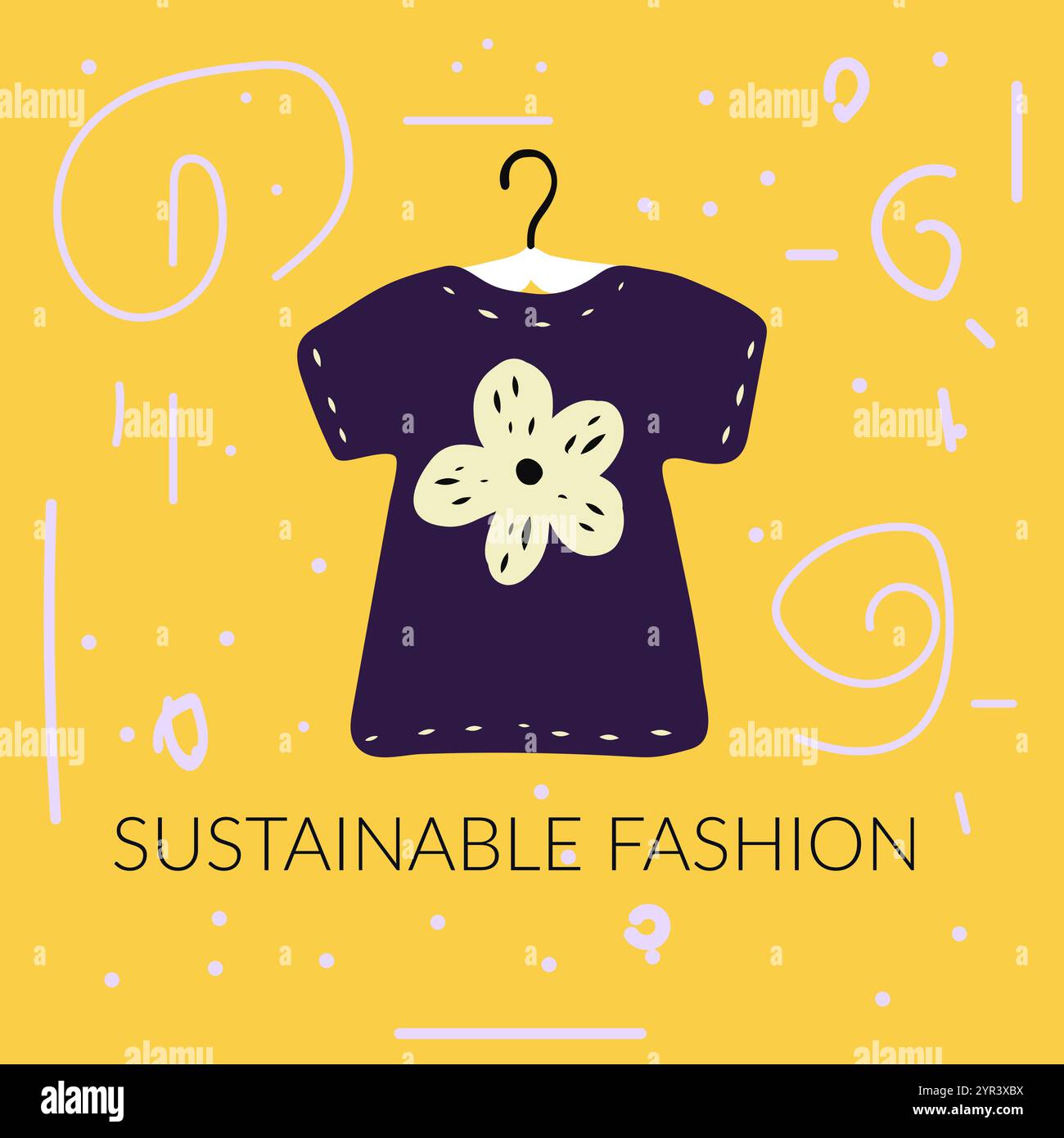 Sustainable fashion Stock Vector Images - Alamy