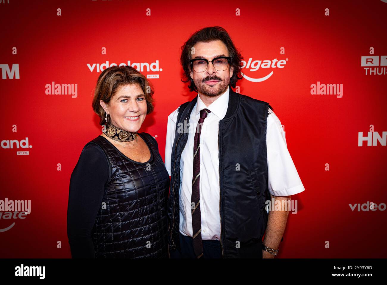 AMSTERDAM - Jose van den Wildenberg and Mari van de Ven at the finals ...