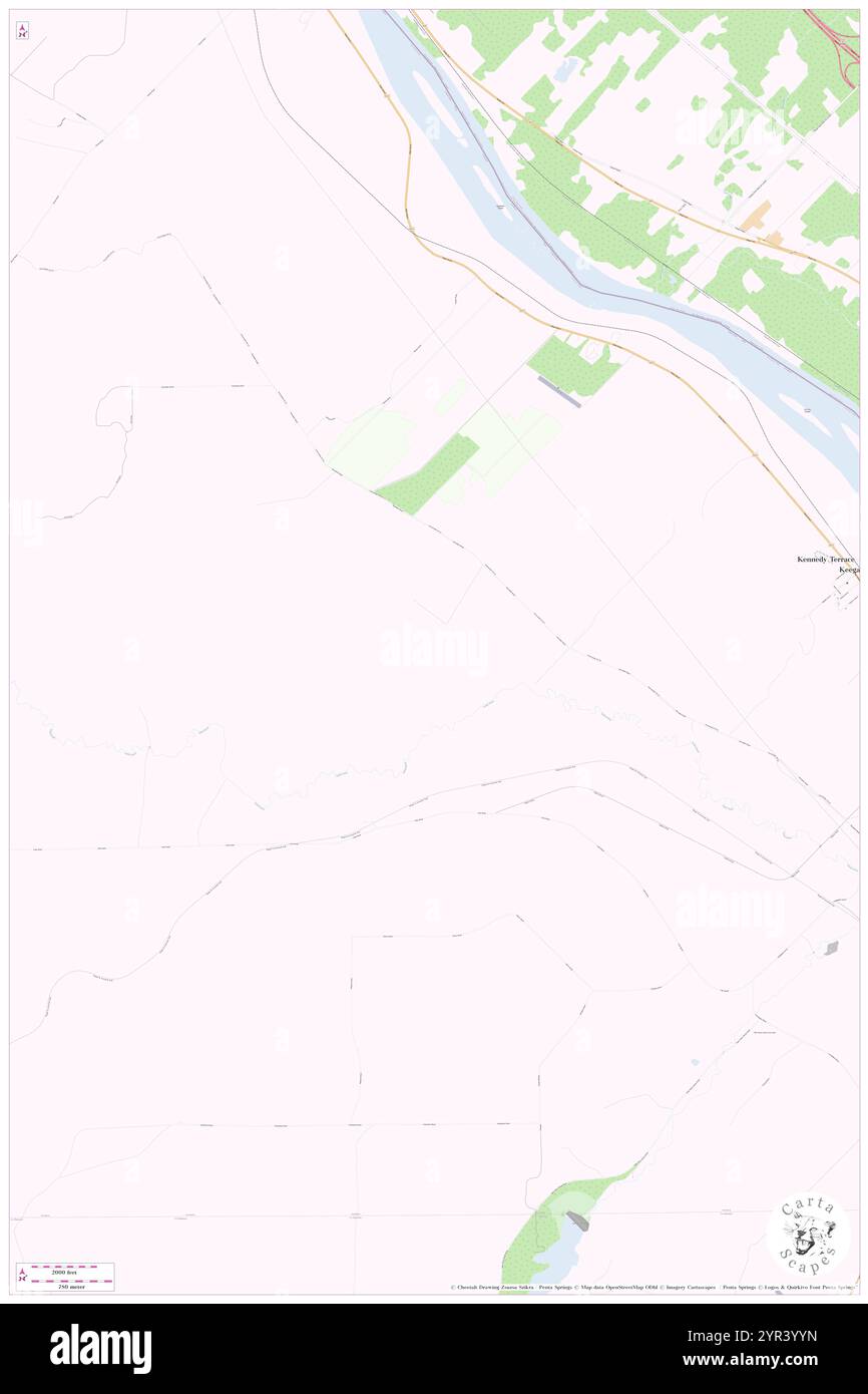 Van buren maine map Cut Out Stock Images & Pictures - Alamy