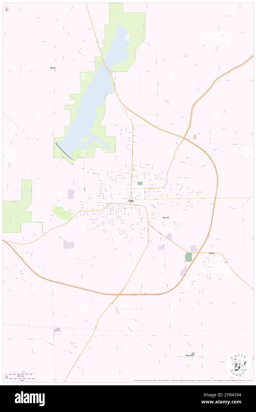 Map of opp Cut Out Stock Images & Pictures - Alamy