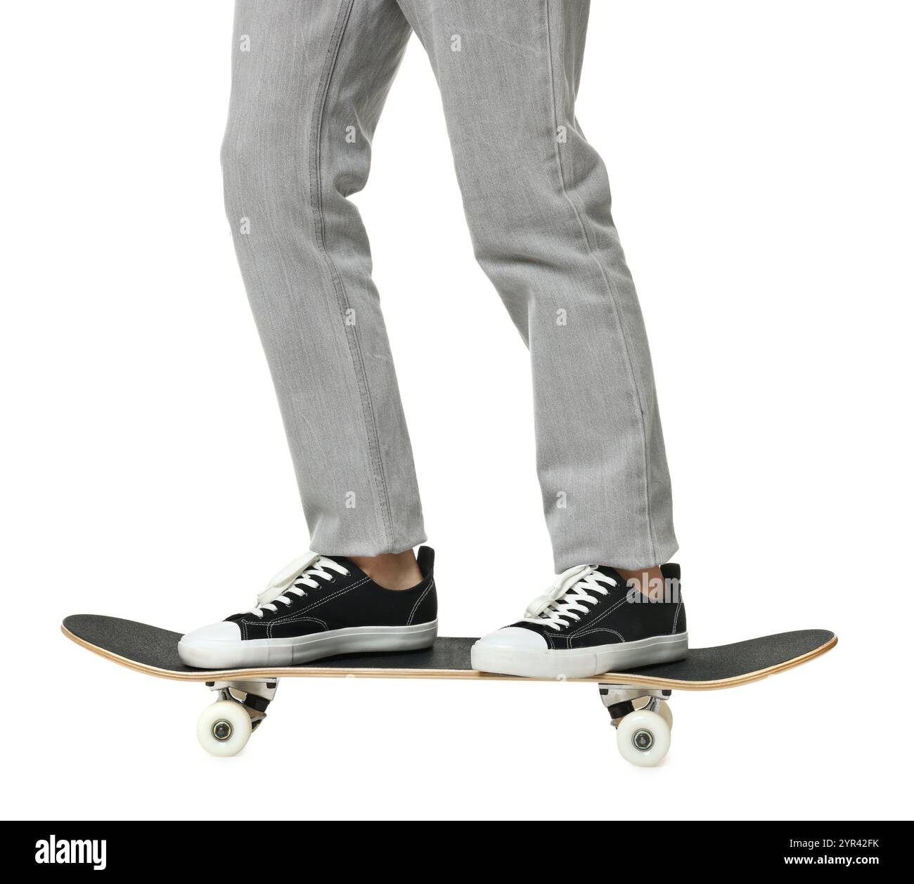 Skateboard feet person training hi-res stock photography and images - Alamy