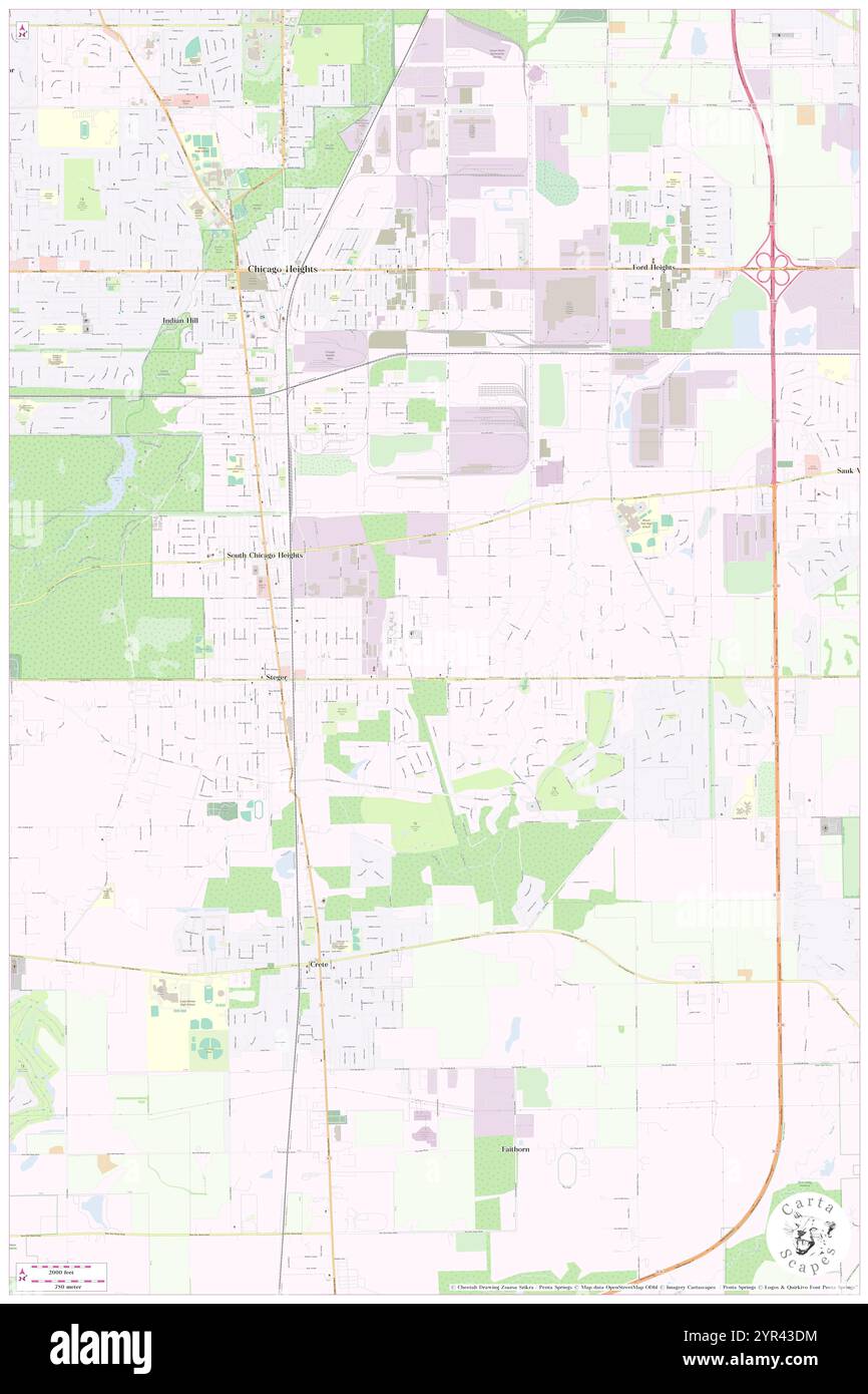 Village of steger hi-res stock photography and images - Alamy