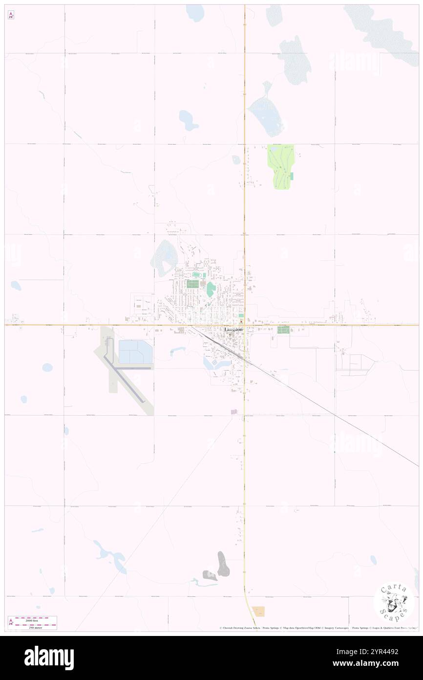 Langdon north dakota map Cut Out Stock Images & Pictures - Alamy