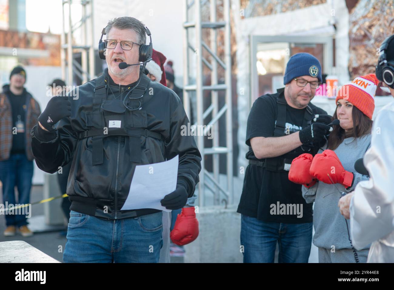Preston Elliot introduces the Rocky Relay Run event part of Camp Out ...