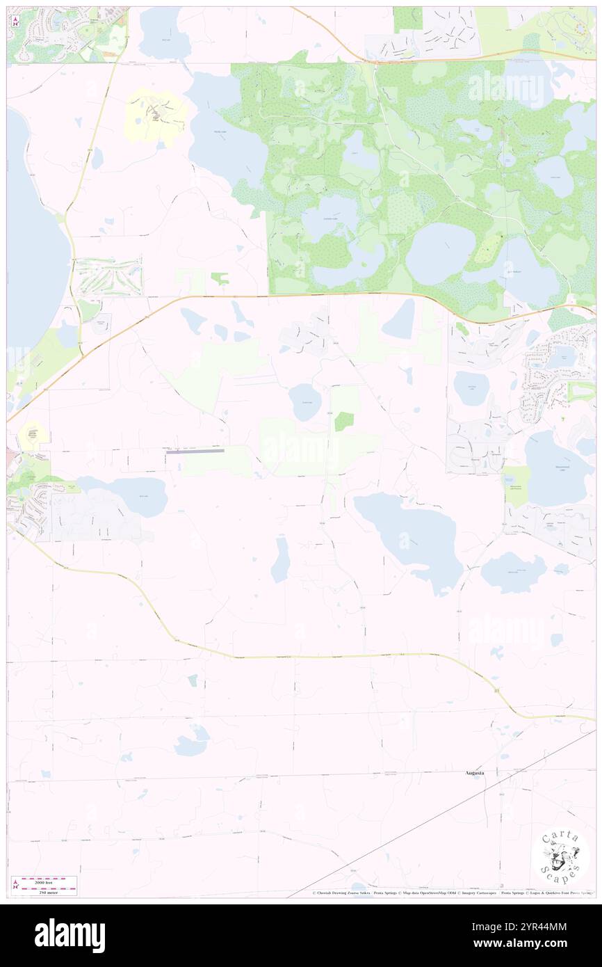 Map of laketown hi-res stock photography and images - Alamy