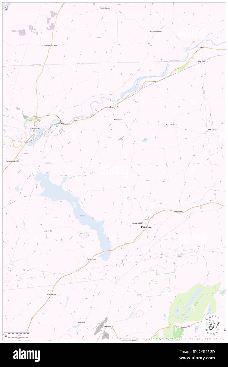 Pittstown map Cut Out Stock Images & Pictures - Alamy