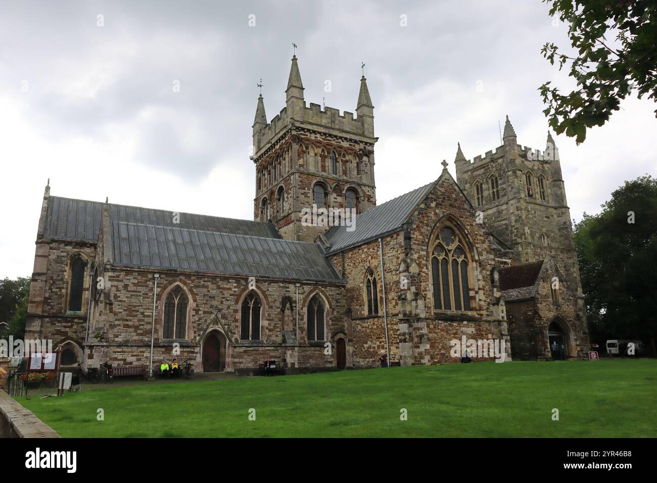 Wimborne Minster, Dorset, England. 4 October 2024. Wimborne Minster, a ...