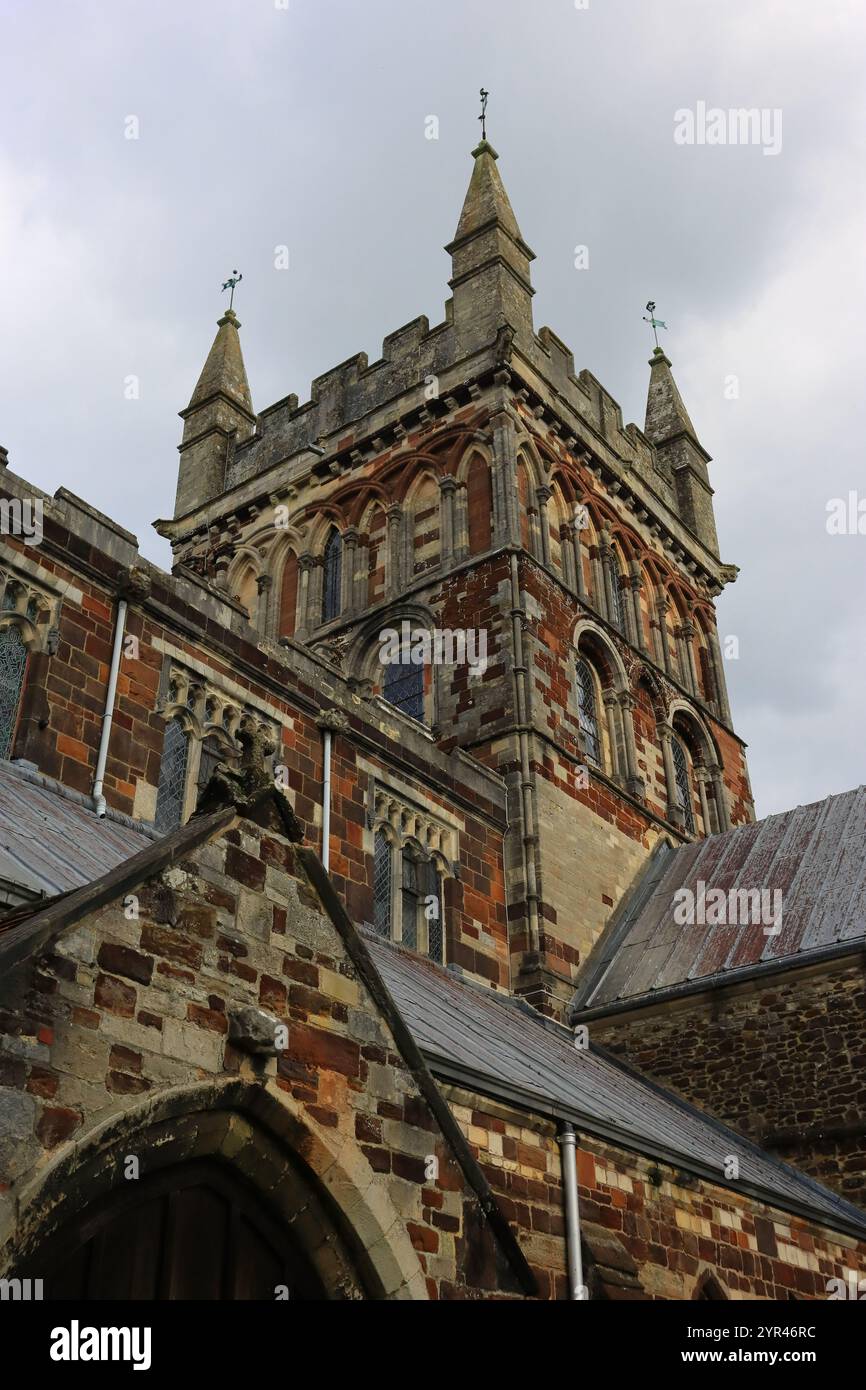 Wimborne Minster, Dorset, England. 4 October 2024. Wimborne Minster, a ...