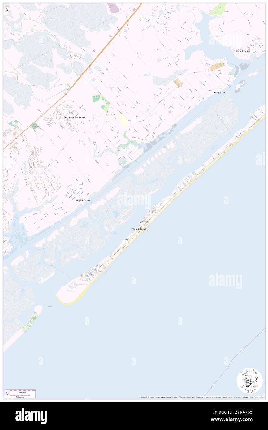 Topsail beach Cut Out Stock Images & Pictures - Alamy