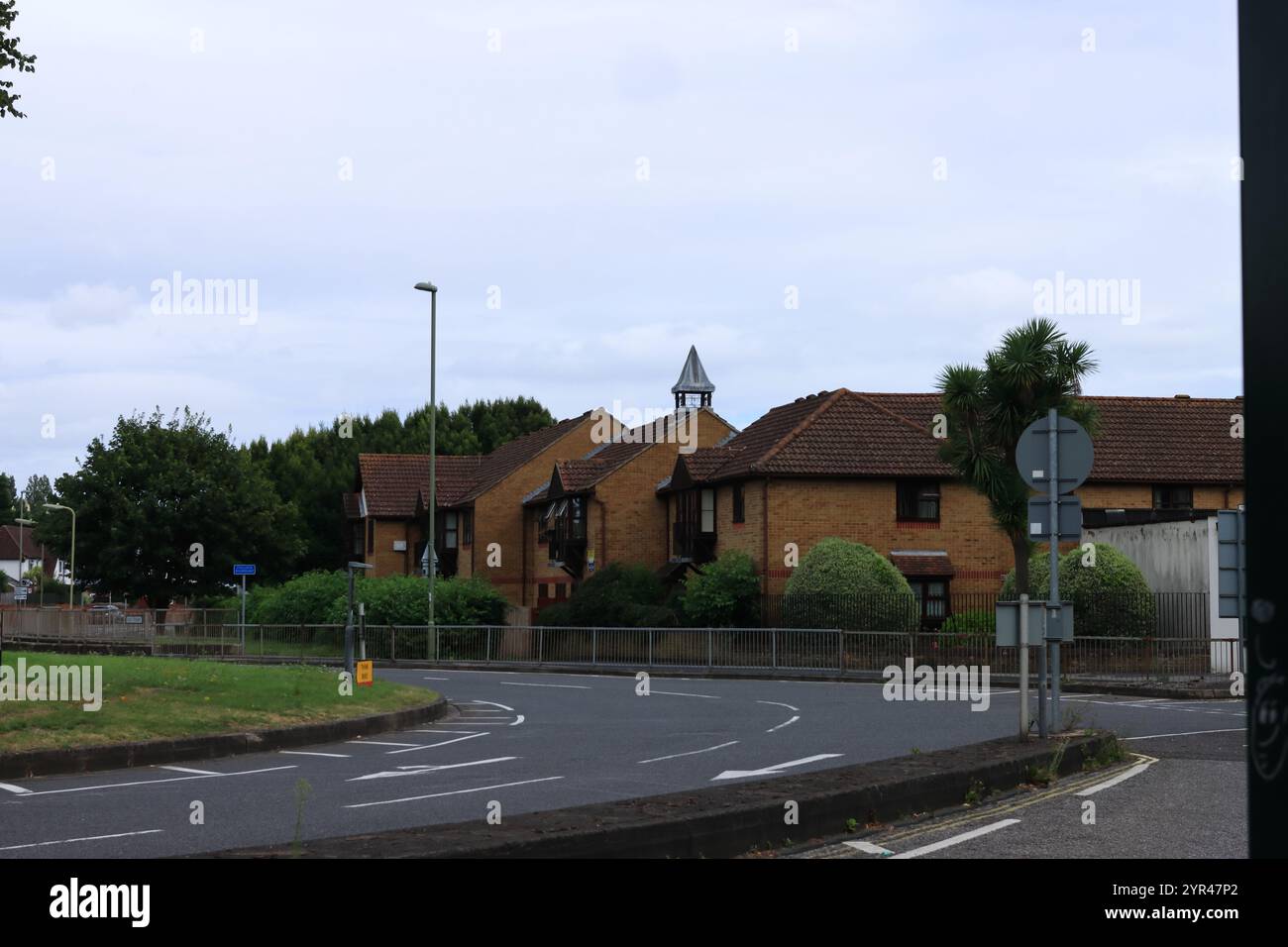 Portchester, Fareham, Hampshire, England. 10 August 2024. Houses on the ...