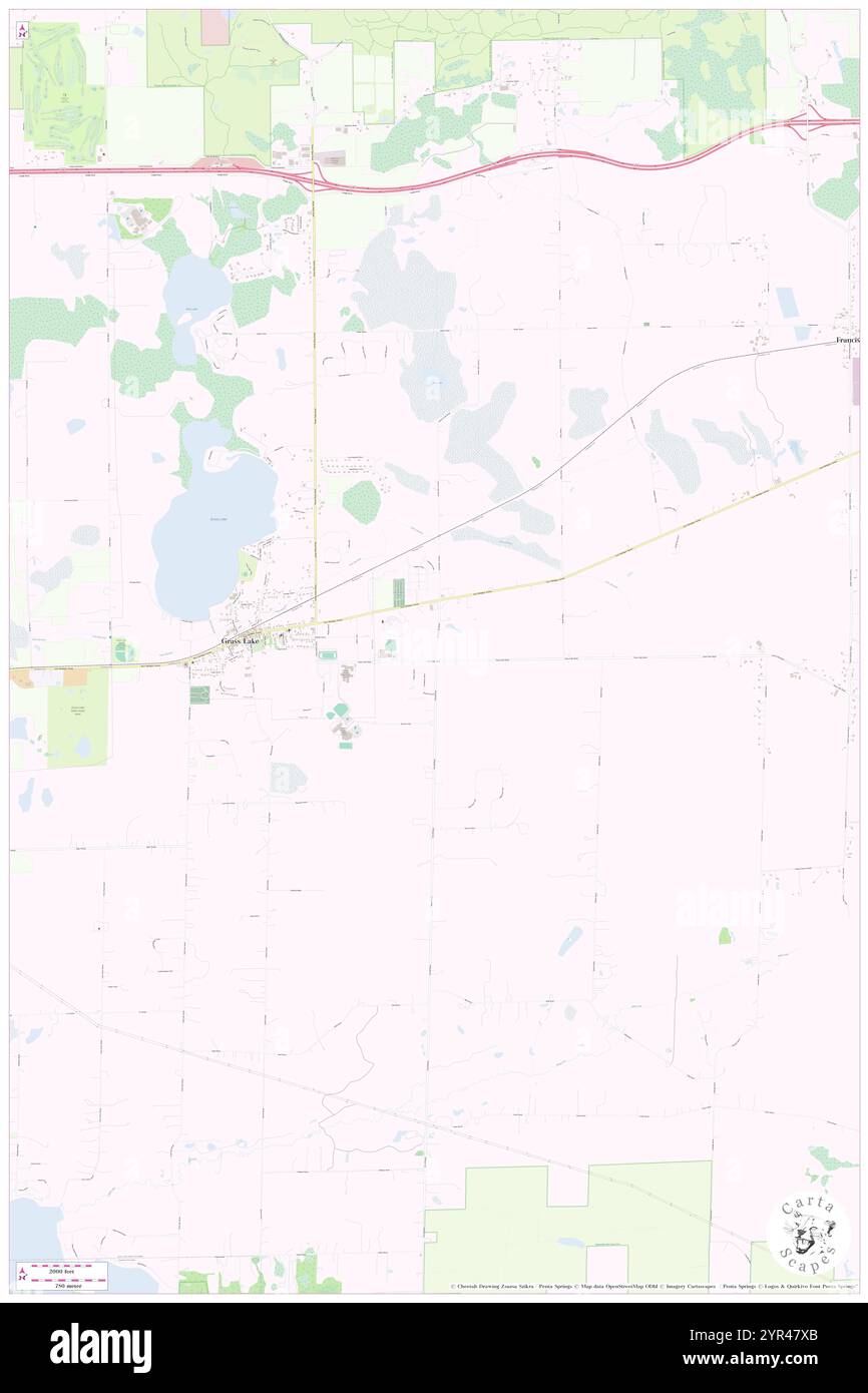 Grass lake michigan Cut Out Stock Images & Pictures - Alamy