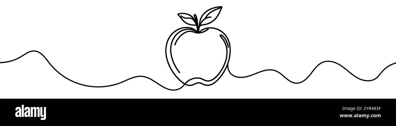 One continuous line illustration of wedding rings, isolated on white ...