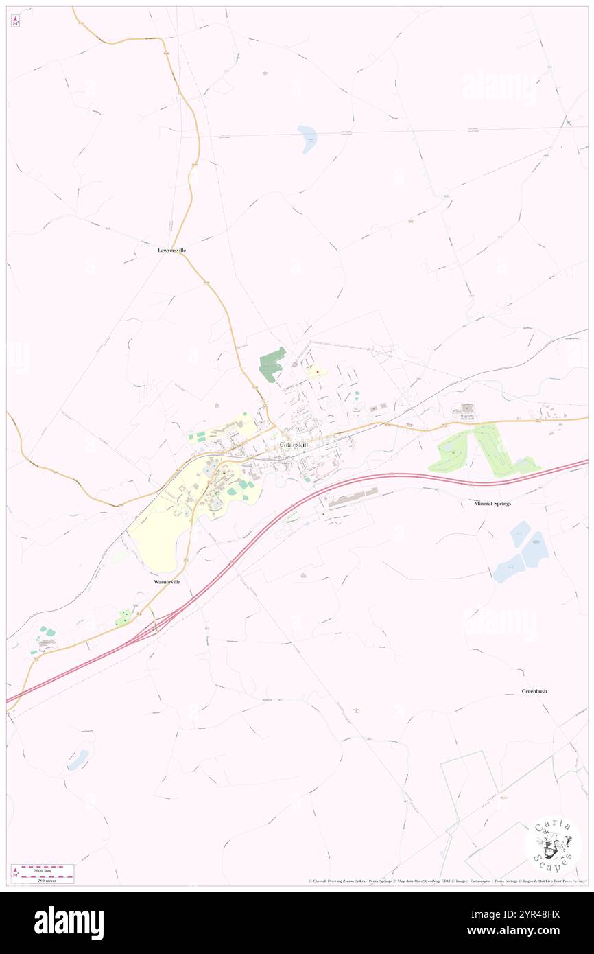 Map of cobleskill Cut Out Stock Images & Pictures - Alamy